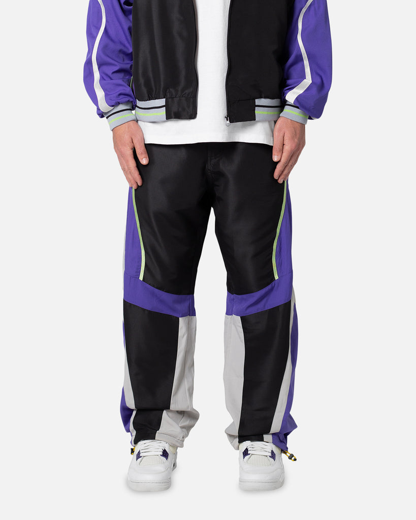 MNML Motocross Track Pants Purple | Culture Kings