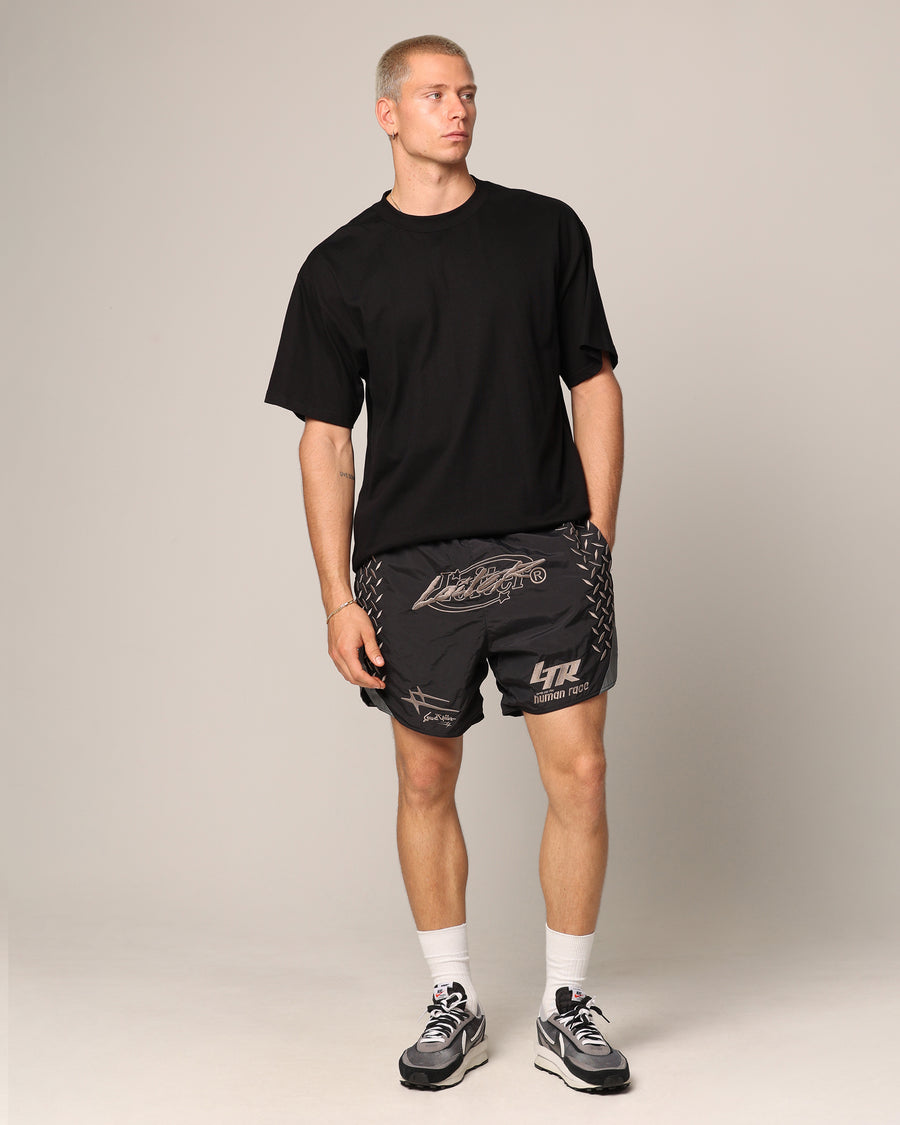 Loiter Instinct Walk Shorts Black | Culture Kings