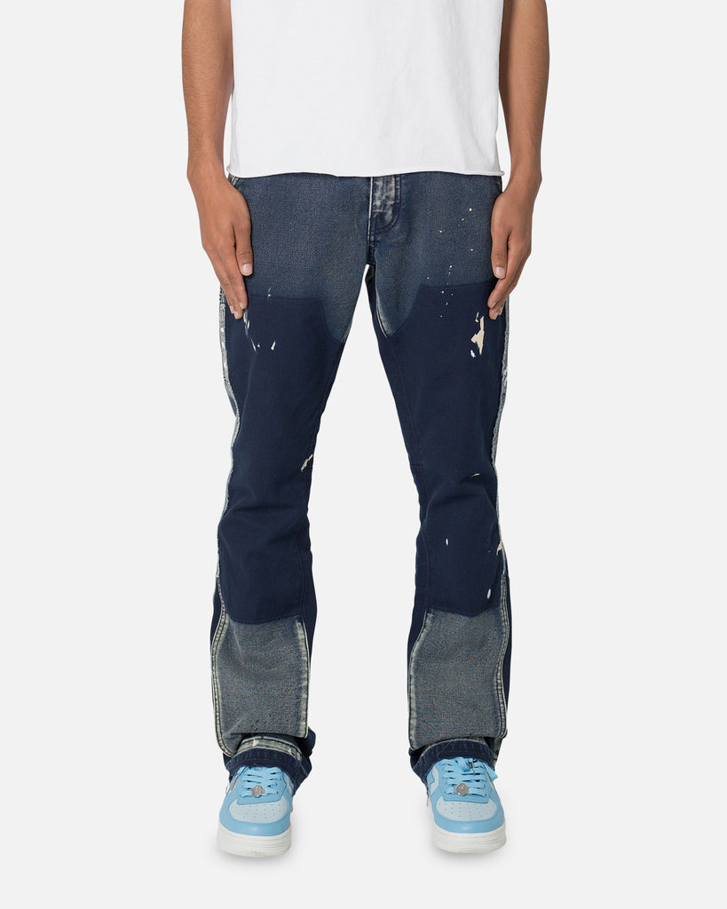 MNML B243 Flare Denim Jeans Navy | Culture Kings