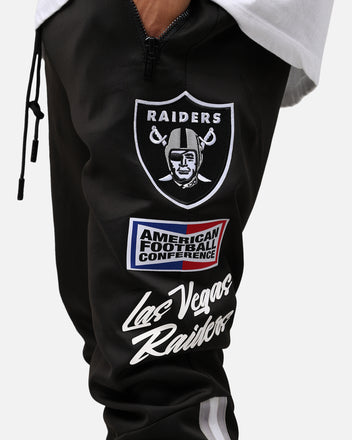 Pro Standard Las Vegas Raiders Fast Lane Track Pants Black | Culture Kings
