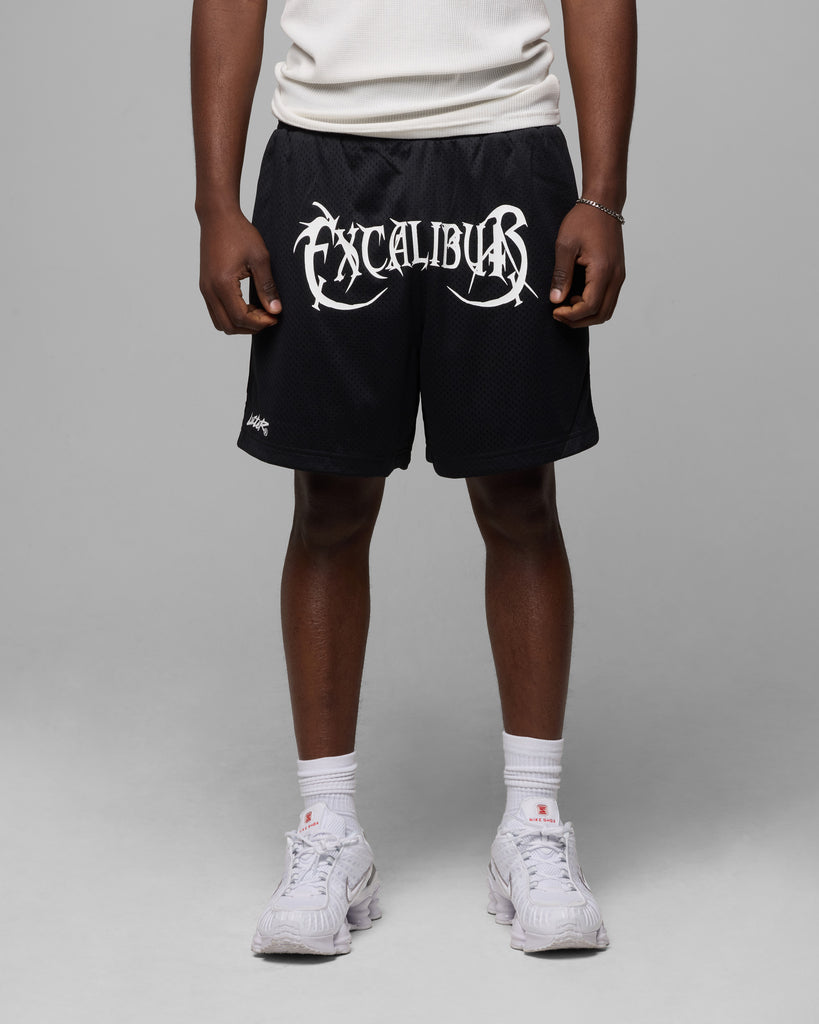 Loiter Excalibur Mesh Shorts Black | Culture Kings