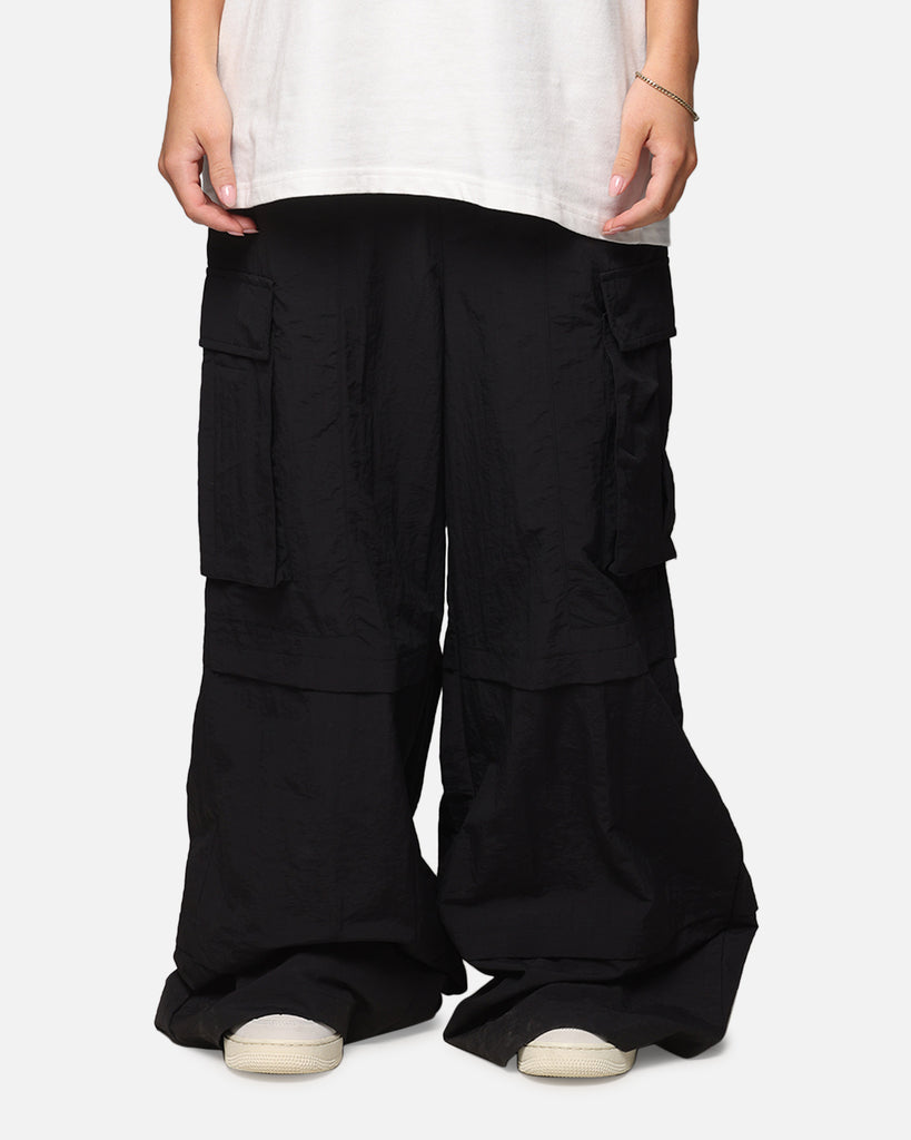 MNML Nylon Rave Cargo Pants Black | Culture Kings