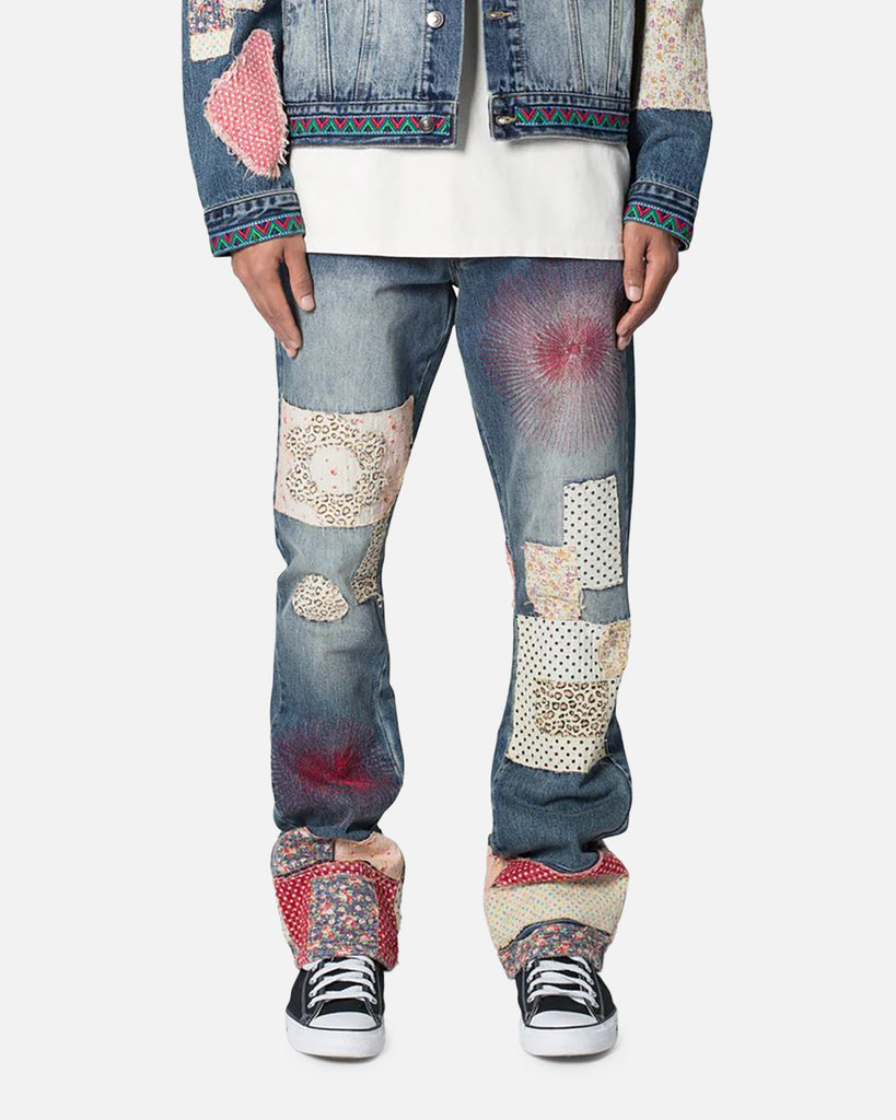 MNML B387 Rugged Flare Denim Jeans Multi | Culture Kings