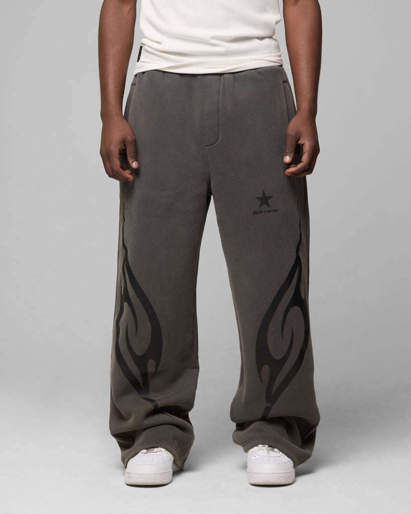 Loiter Cyber Sweat Pants Charcoal | Culture Kings
