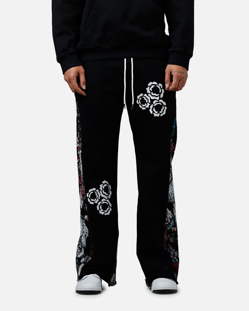 Soul By Ame Flower Pants Black | Culture Kings