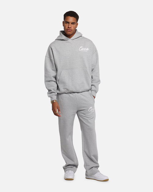 Carre Prestige Script Sweatpants Grey Marle | Culture Kings