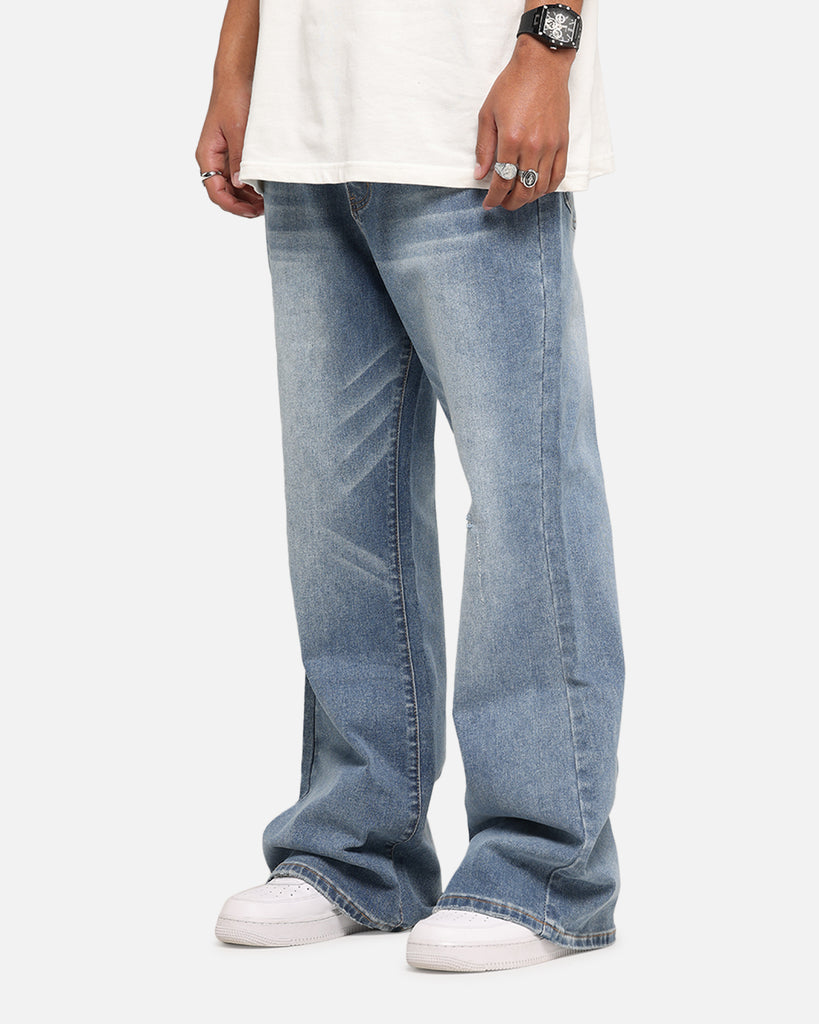 XXIII Game Play Flared Jeans Blue Denim | Culture Kings