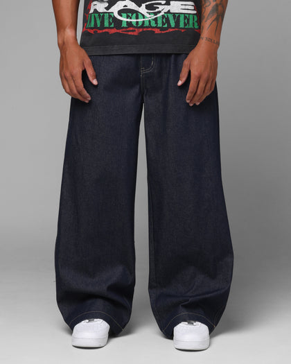 Loiter Star Born Jeans Indigo/Pink | Culture Kings