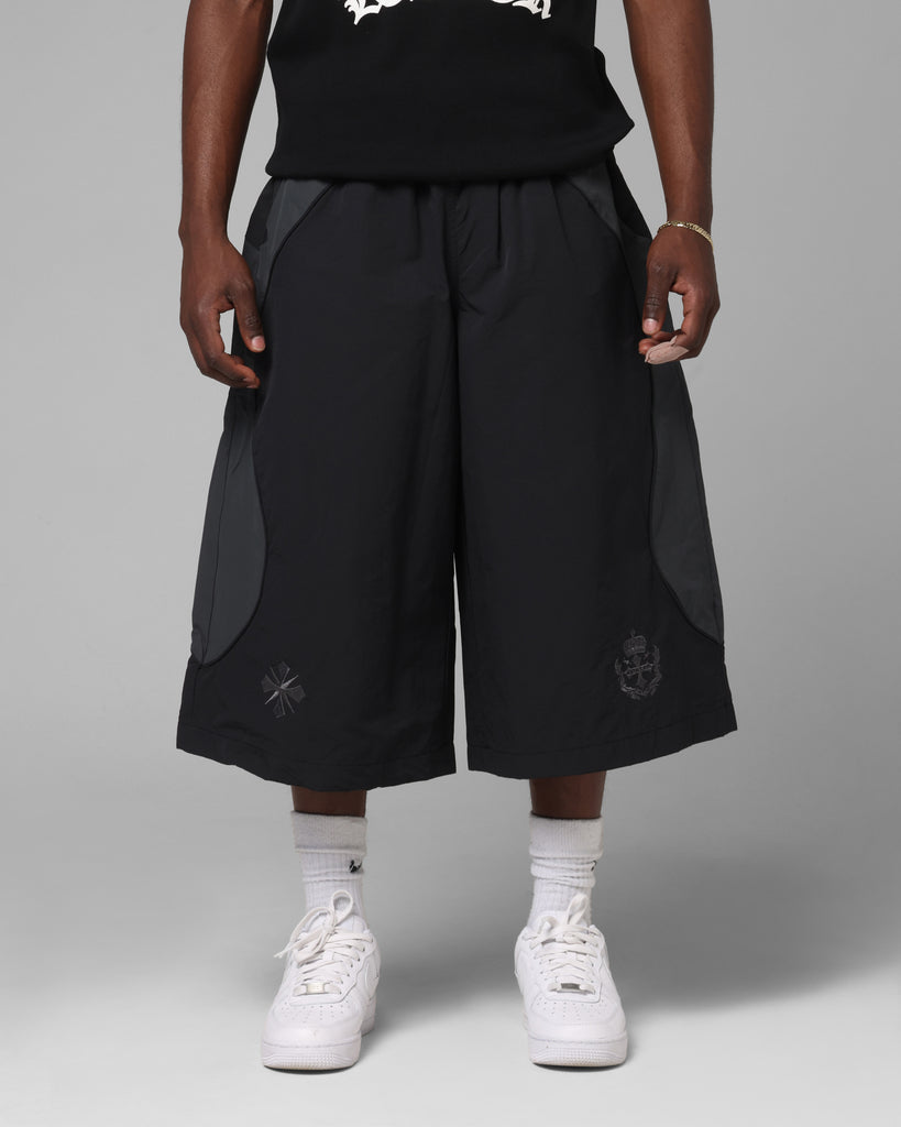 Loiter Club Classic Track Shorts Black | Culture Kings