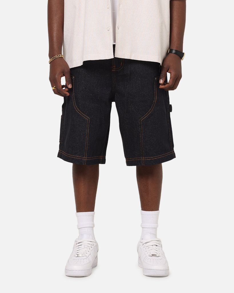 Carre Work Jorts Dark Washed Indigo | Culture Kings