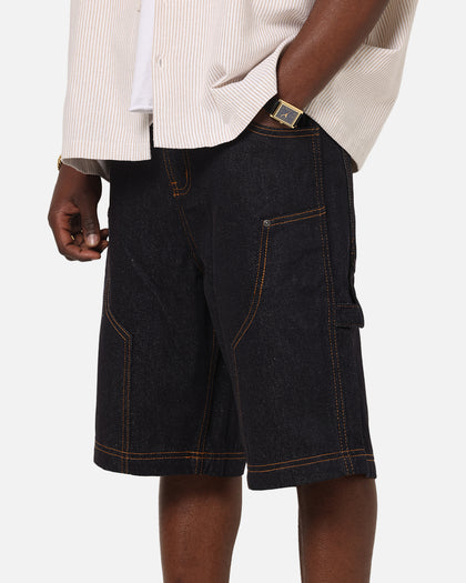 Carre Work Jorts Dark Washed Indigo | Culture Kings