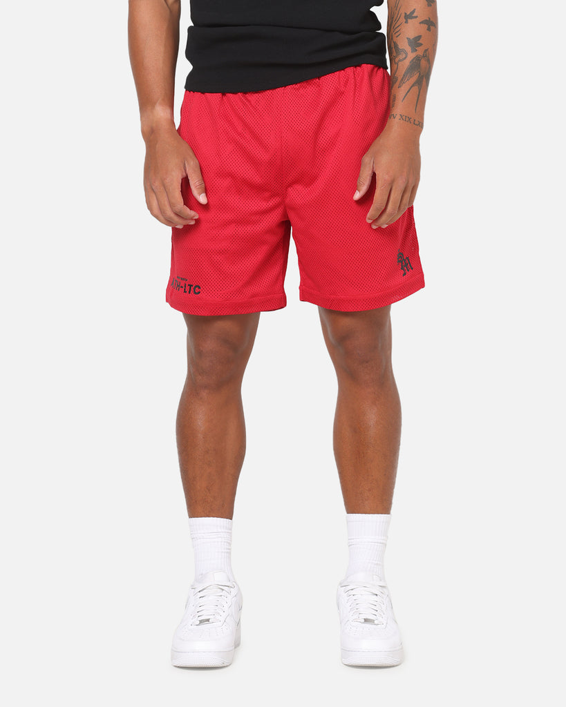 Saint Morta Athltc Mesh Shorts Pigment Red | Culture Kings