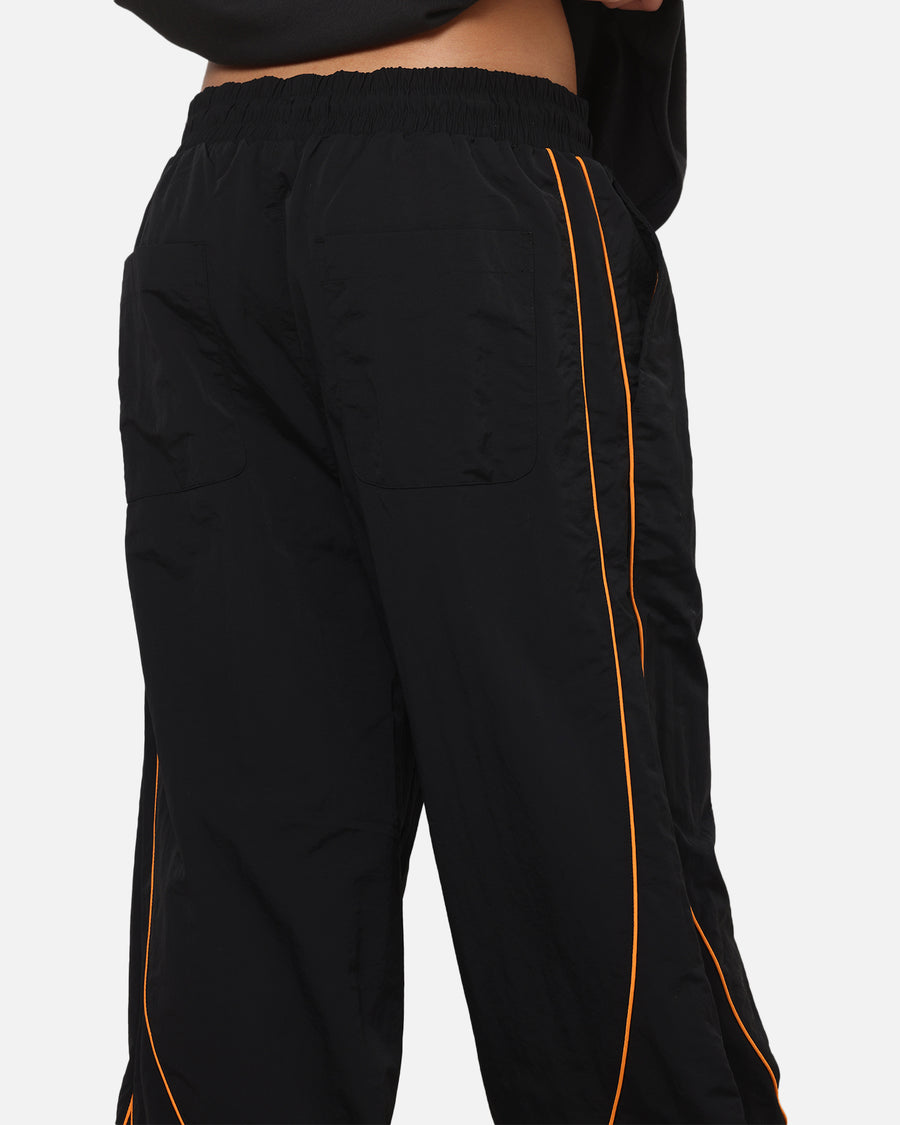 Mitchell & Ness X Mclaren Nylon Tracksuit Pants Black/Papaya | Culture ...