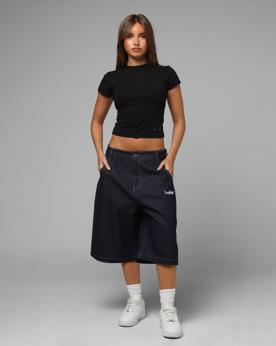 Loiter Star Born Jorts Raw Indigo | Culture Kings