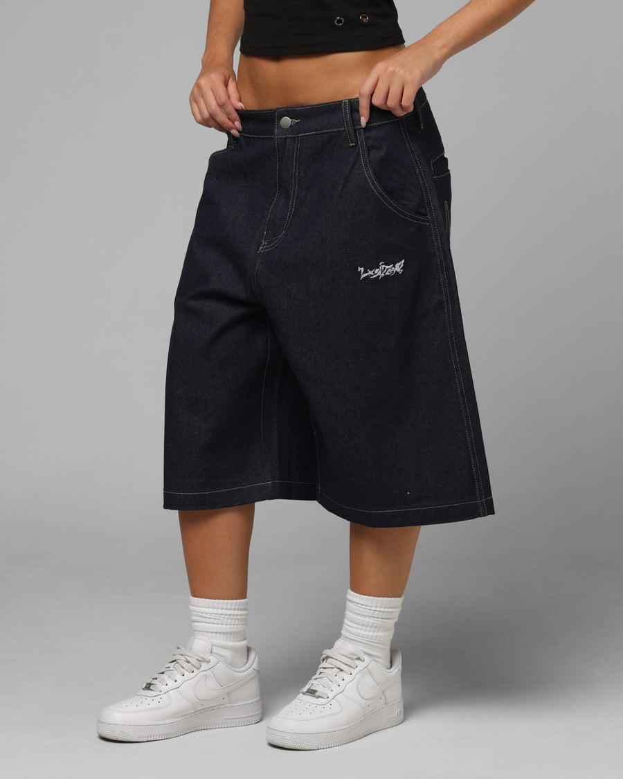 Loiter Star Born Jorts Raw Indigo | Culture Kings