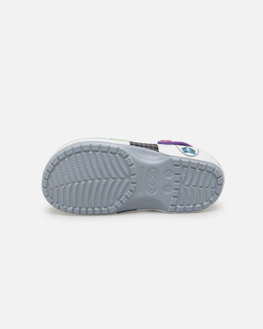 Crocs X Pixar Toy Story Buzz Lightyear Kids' Classic Clog (GS) Blue Gr ...