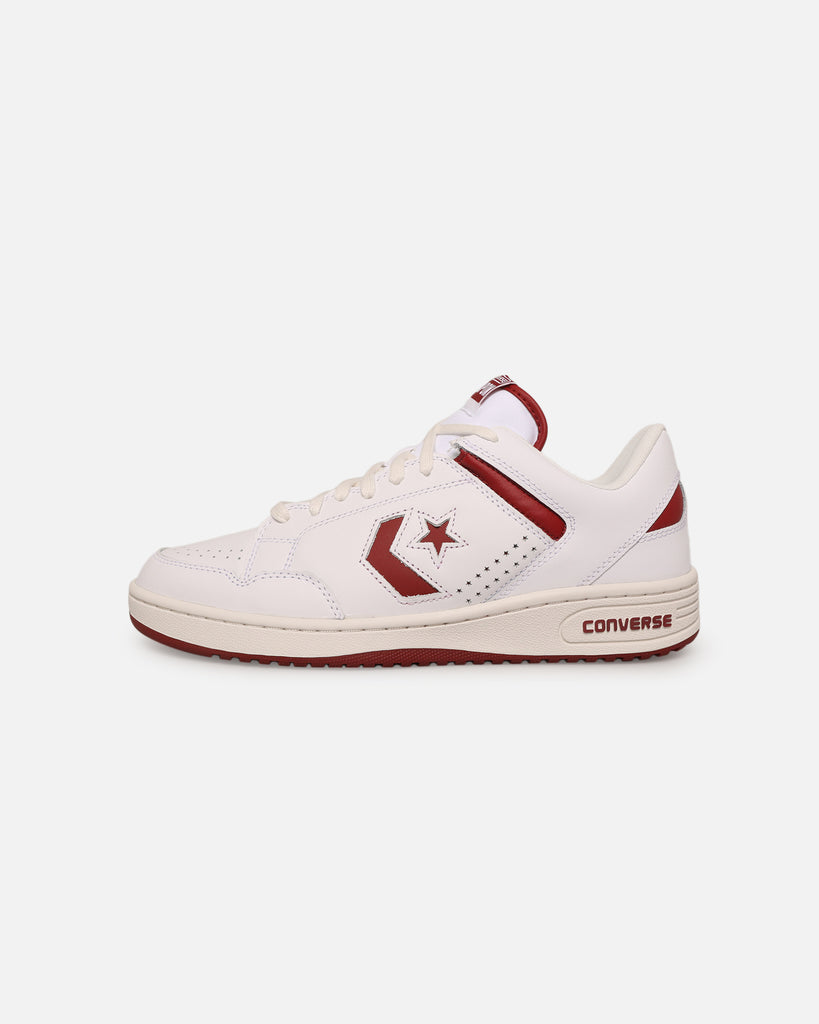Converse Weapon Low White/Red | Culture Kings