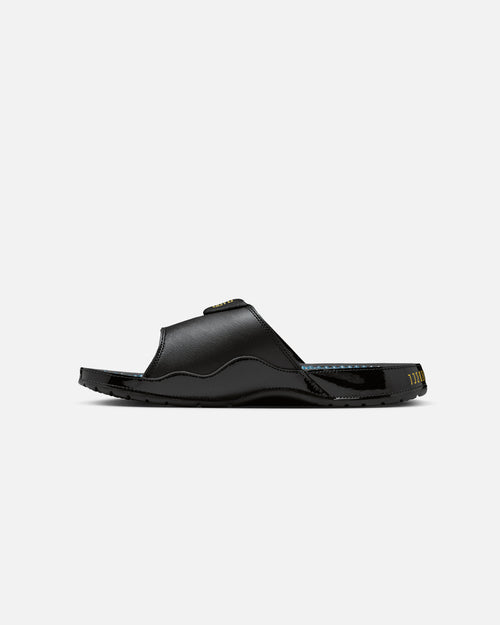 Jordan Hydro XI Slides Black/Blue | Culture Kings
