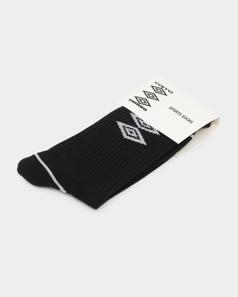 Carré X Umbro Origins Socks Black | Culture Kings