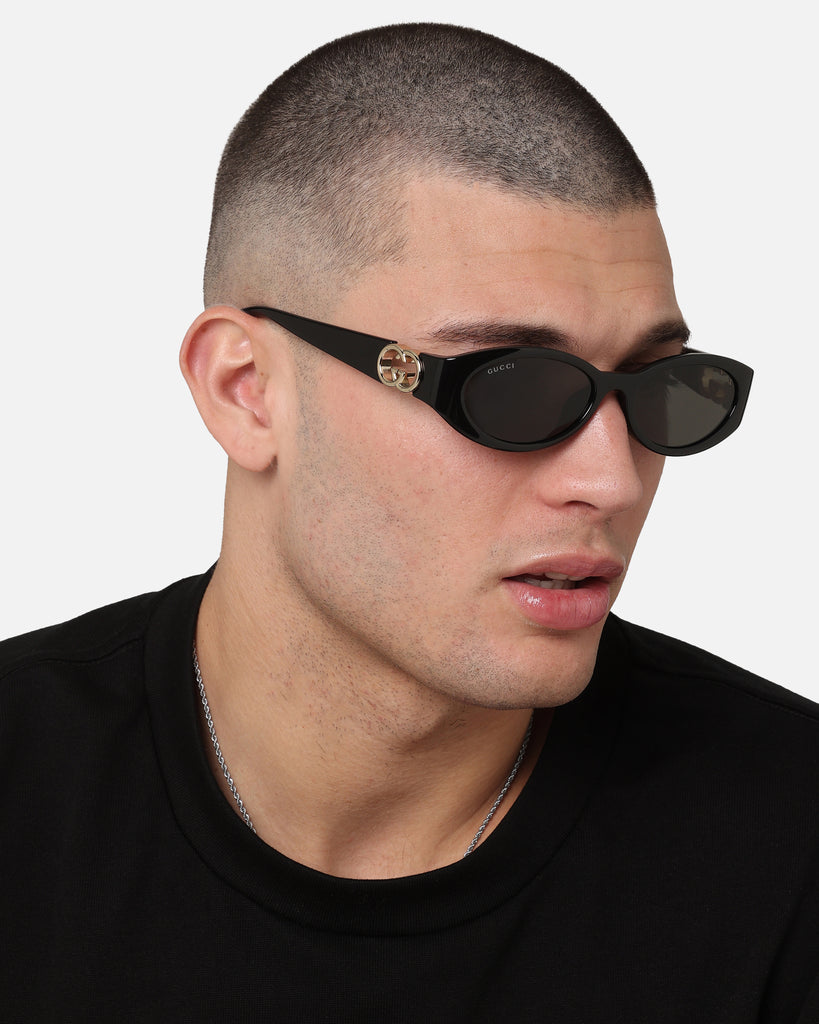 Gucci GG1662SA001 Sunglasses Black | Culture Kings
