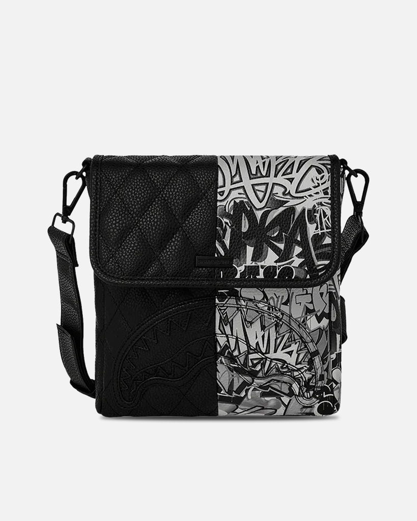 Sprayground Half Graf Quilted Messenger Bag Multi | Culture Kings