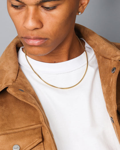 NXS 2.5mm Franco Chain Gold | Culture Kings