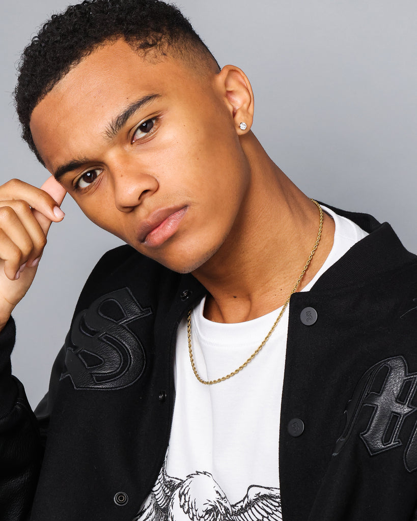 NXS 3mm Rope Chain Gold | Culture Kings