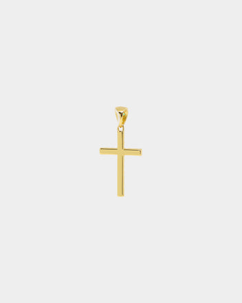 NXS Classic Mini Cross Pendant Gold/Green | Culture Kings