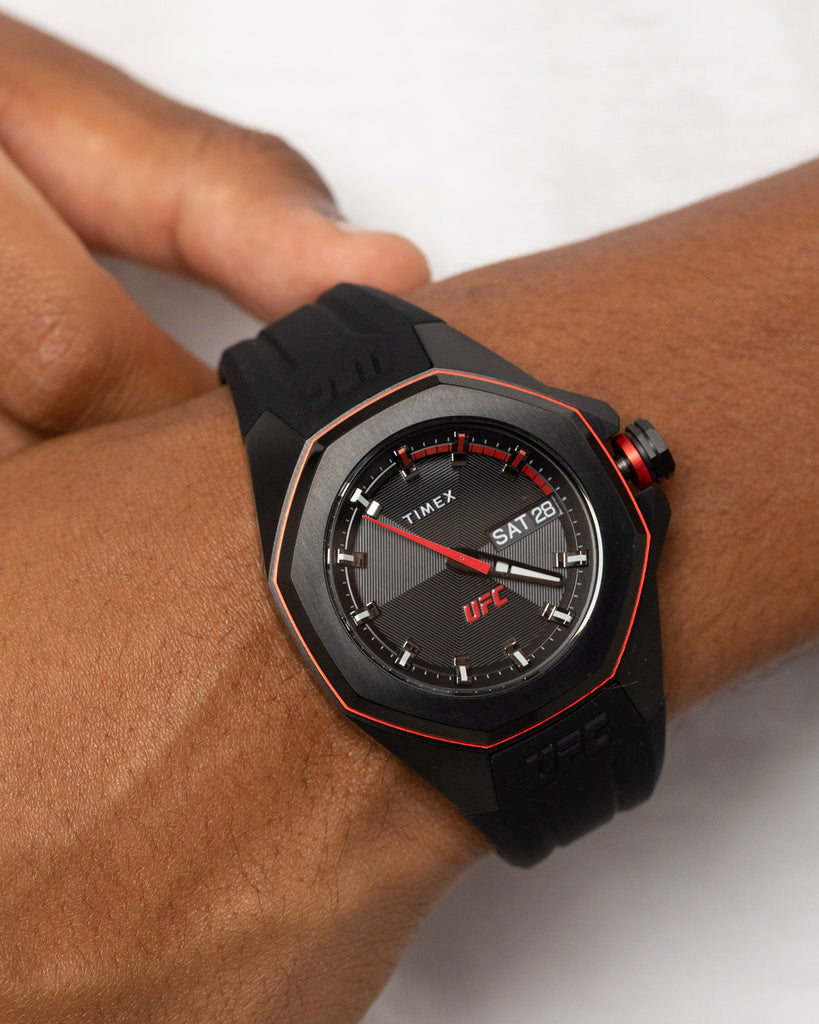 UFC X Timex Phantom Watch Black/Red | Culture Kings