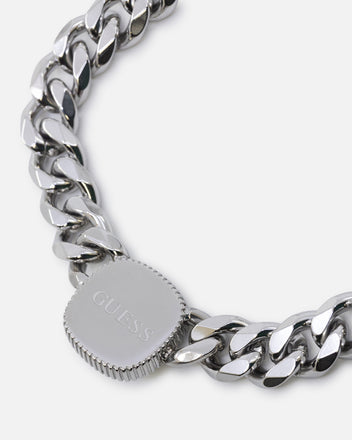 Guess Mainline Lion King Necklace 21" Silver | Culture Kings