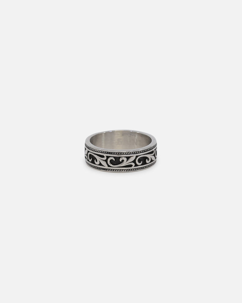 Saint Morta Heraldry Band Ring Stainless Steel | Culture Kings
