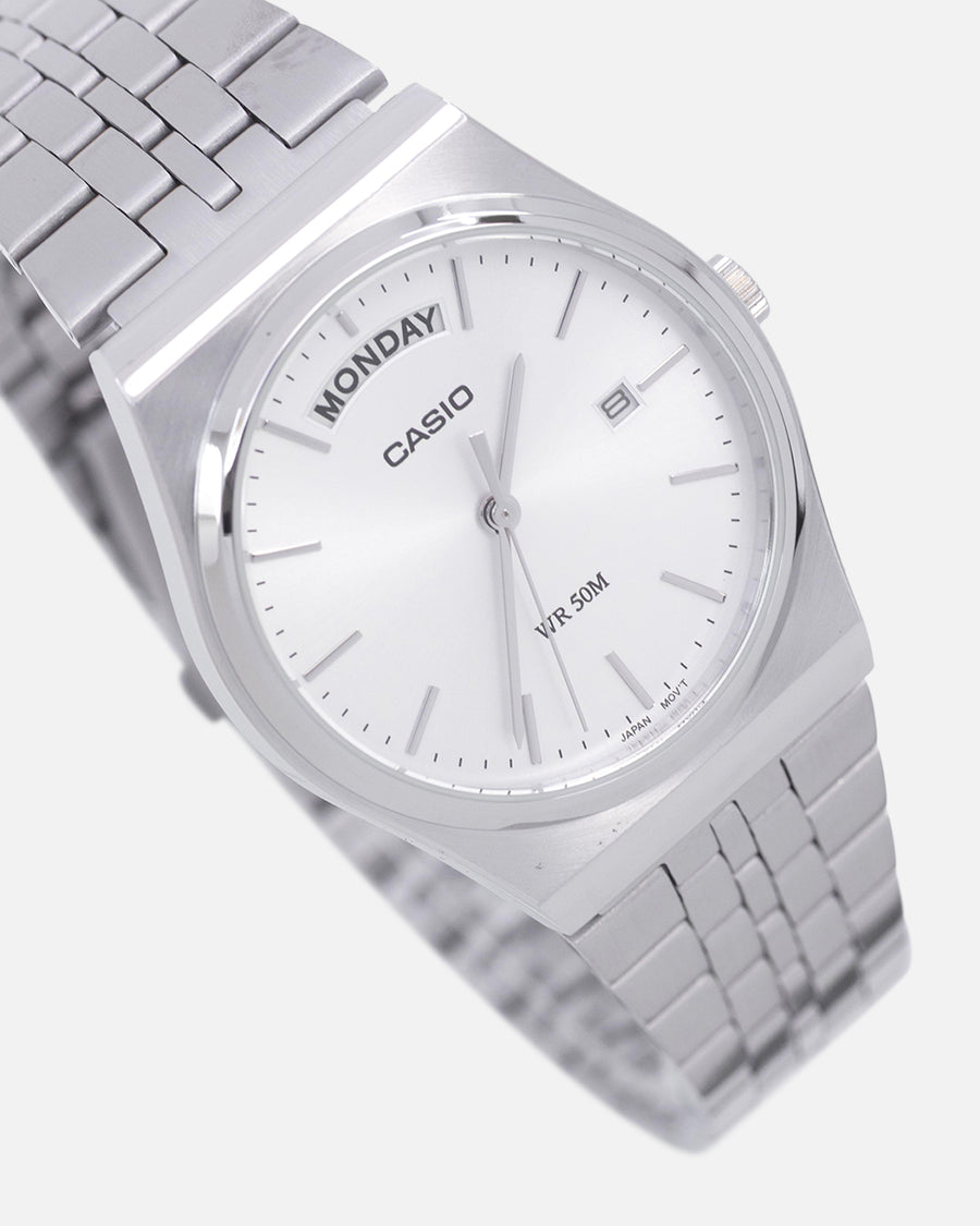 Casio MTPB146D-7A Watch Silver | Culture Kings
