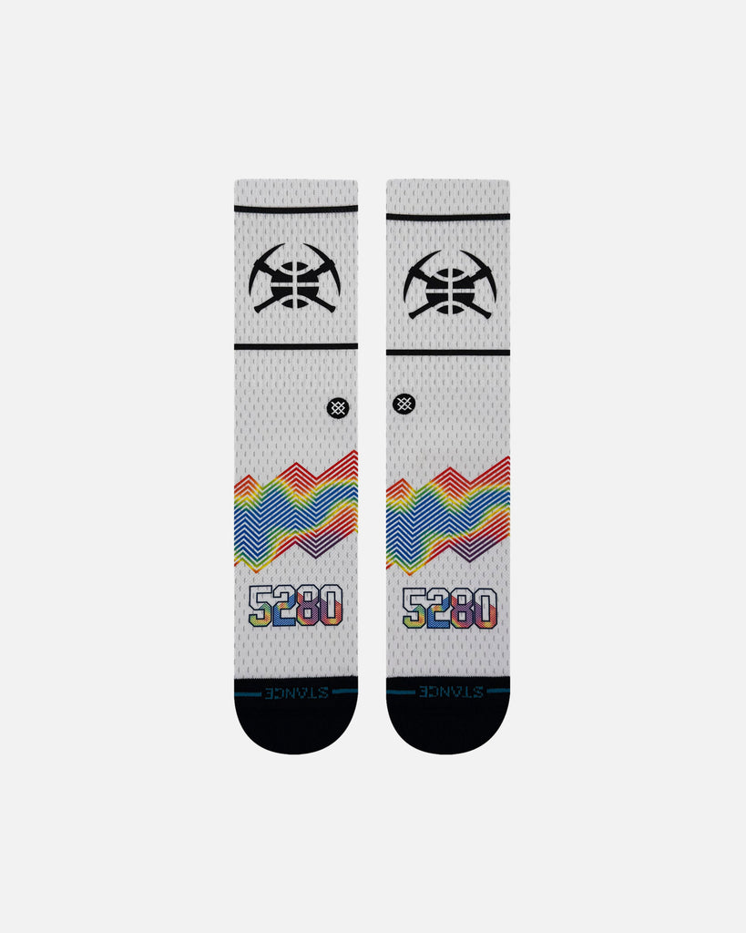 Stance X NBA Denver Nuggets 2025 City Edition Crew Socks Official Team ...