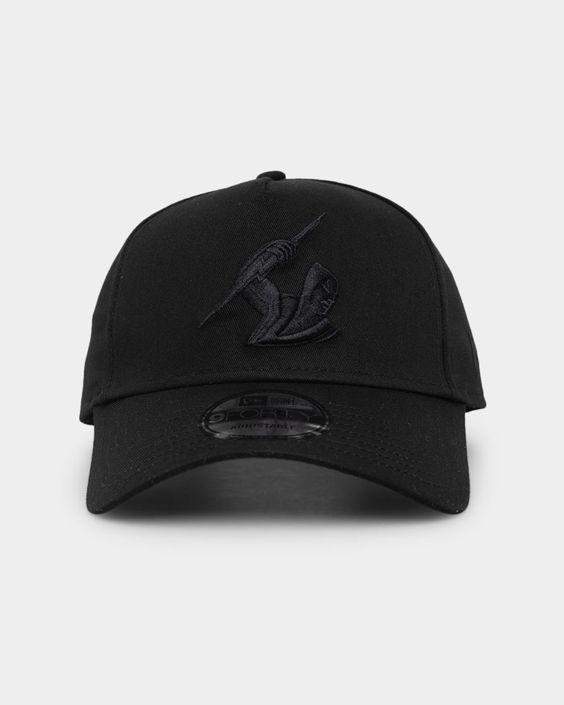 New Era Melbourne Storm 'Black On Black' 9FORTY A-Frame Snapback Black ...