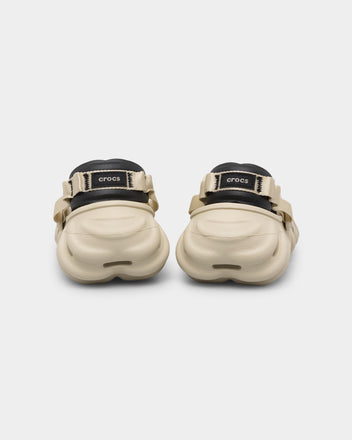 Crocs Echo Clog Bone/Black | Culture Kings