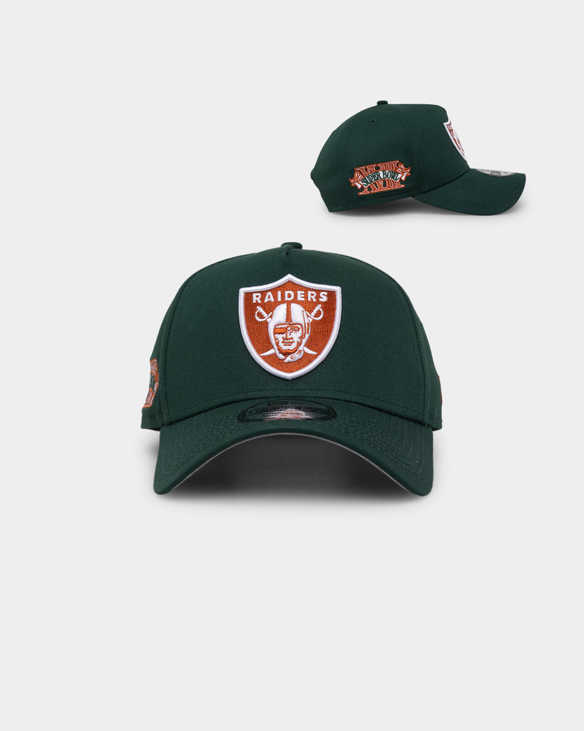 New Era Oakland Raiders 'Copper Green' 9FORTY A-Frame Snapback Dark Gr ...