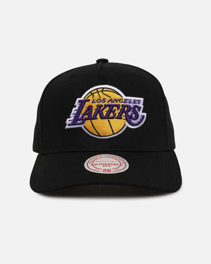 Mitchell & Ness Los Angeles Lakers Team Colour Logo MVP Snapback Black ...