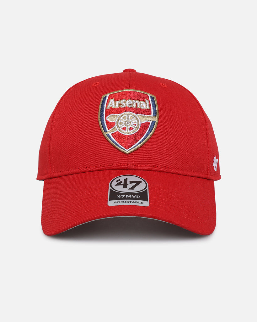 47 Brand Arsenal Red Raised MVP Snapback Red | Culture Kings