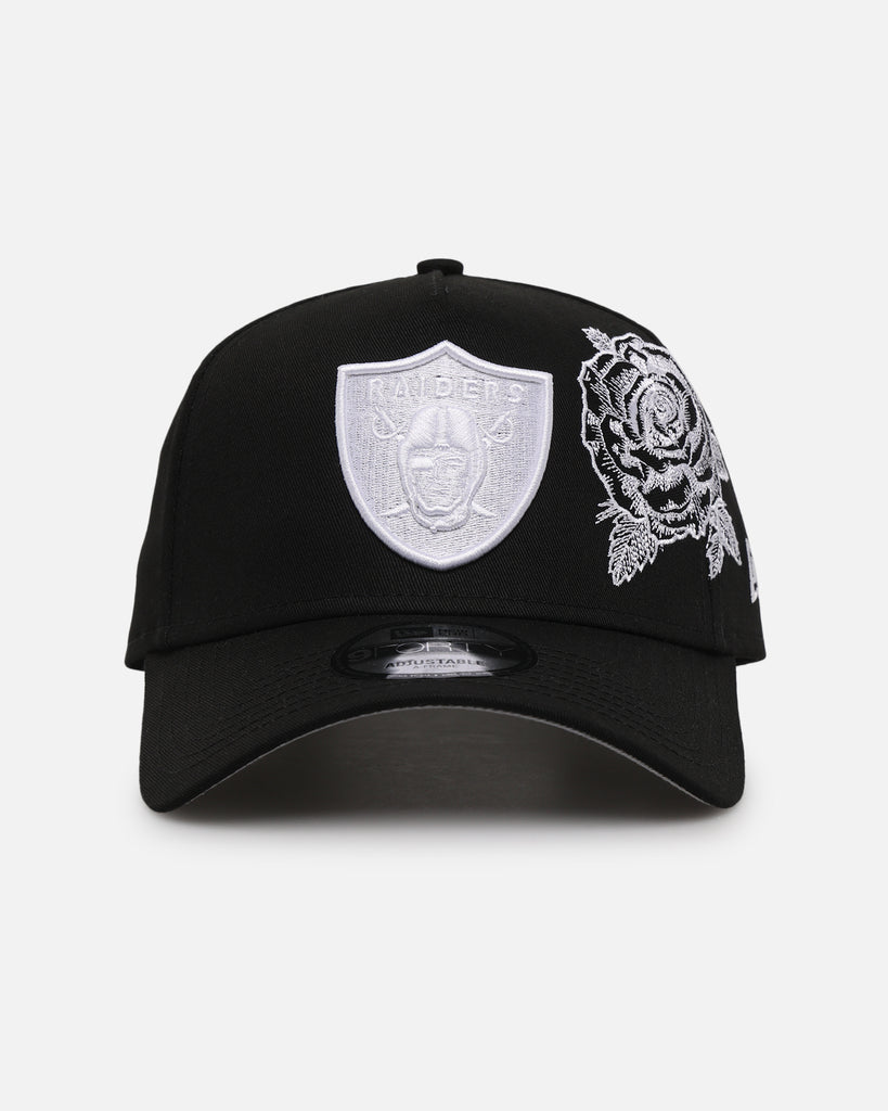 New Era Las Vegas Raiders 'Ornate Rose' 9FORTY A-Frame Snapback Black ...