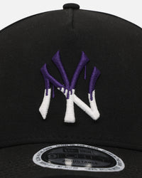 New Era New York Yankees 'Drip 3.0' 9FORTY A-Frame Snapback Black ...