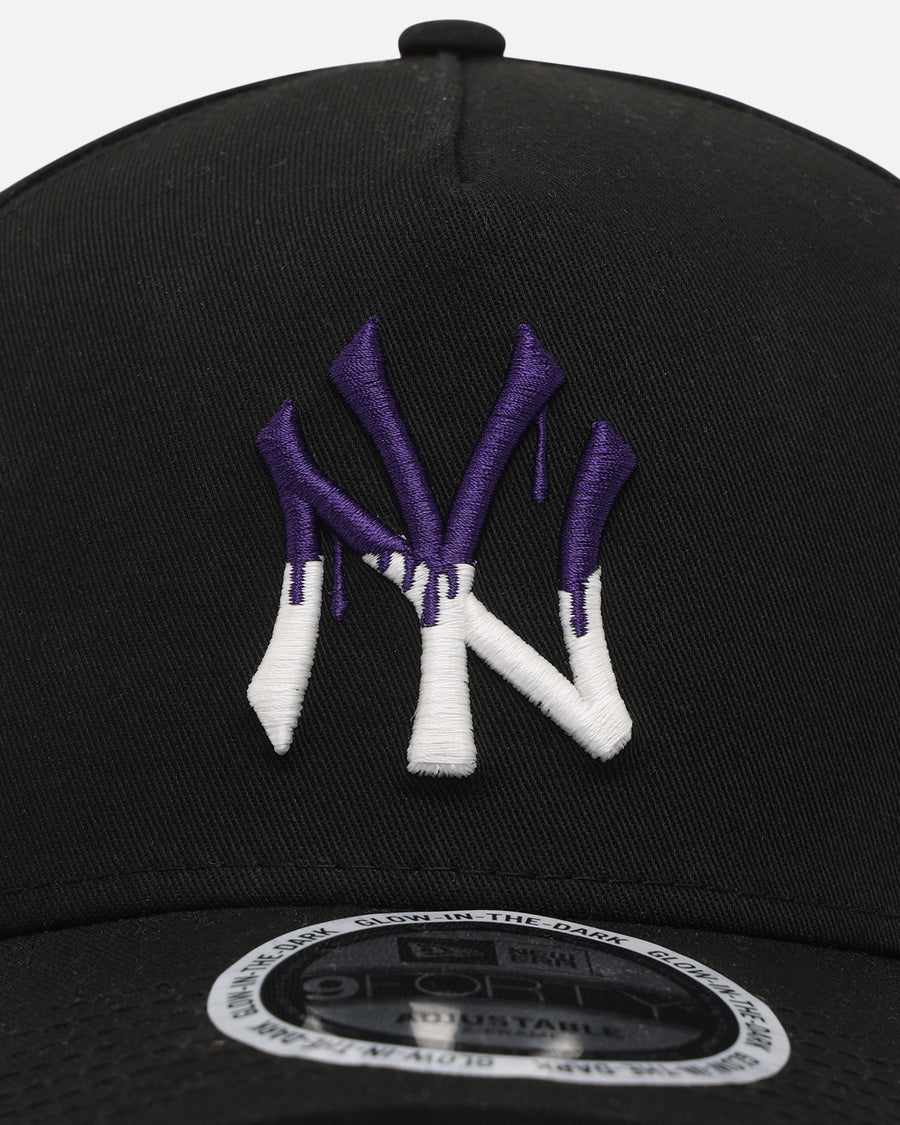 New Era New York Yankees 'Drip 3.0' 9FORTY A-Frame Snapback Black ...