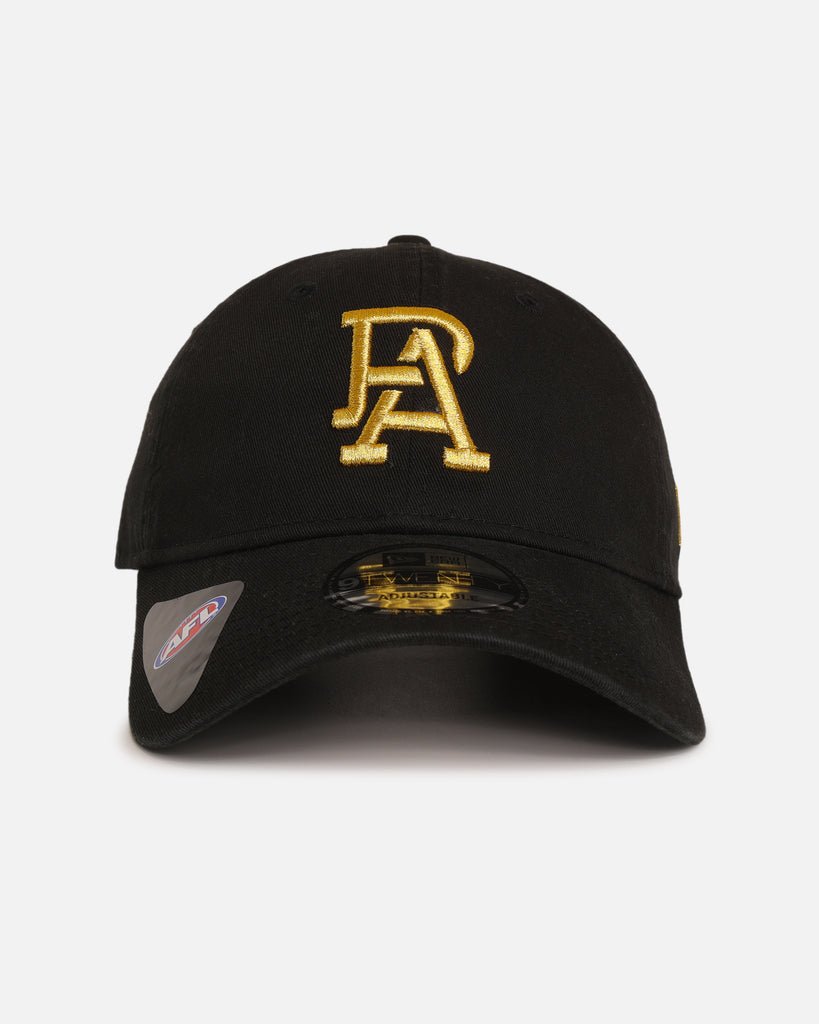 New Era Port Adelaide Football Club 'AFL Black & Gold' 9TWENTY Strapba ...