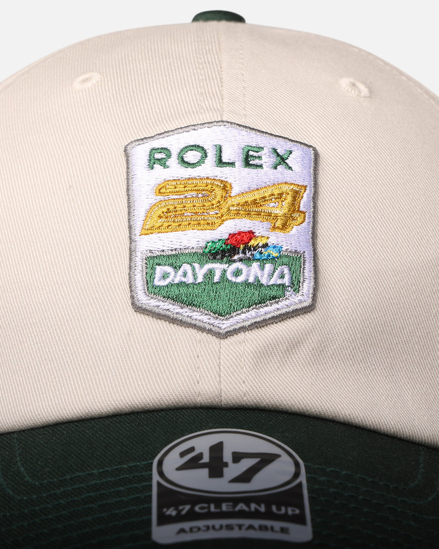 47 Brand Nascar 47 Clean Up Strapback Bone/Dark Green | Culture Kings