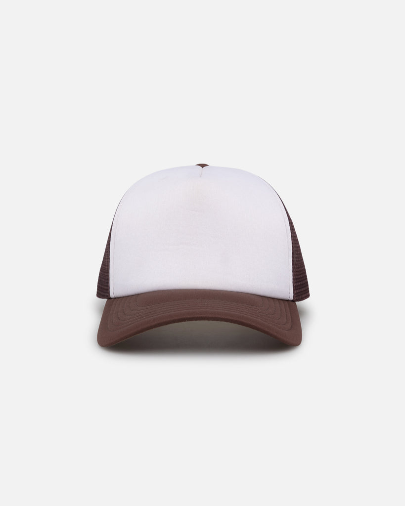 Goat Crew Trucker Mesh Cap White/Brown | Culture Kings