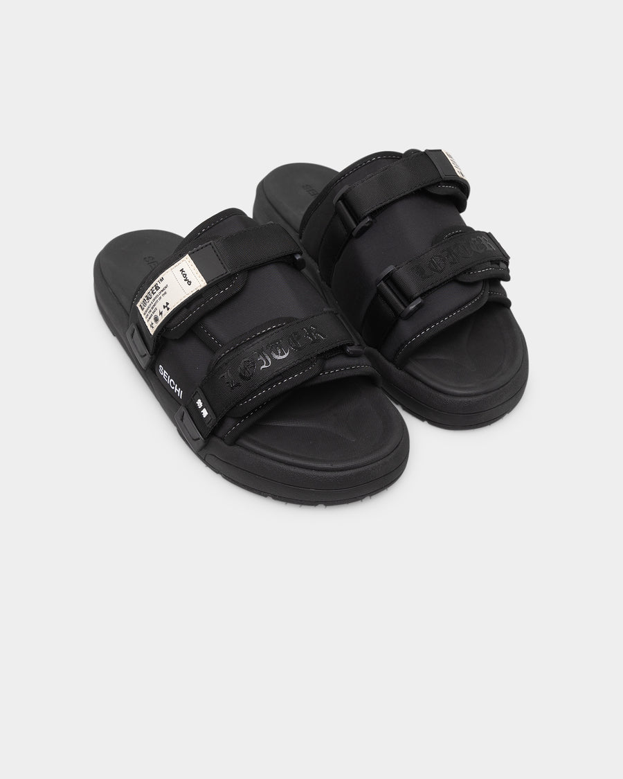 Seichi Koyo Slide Black/White | Culture Kings