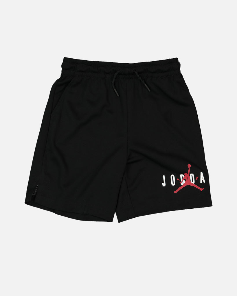 Jordan Kids' Essentials Graphic Mesh Shorts Black | Culture Kings