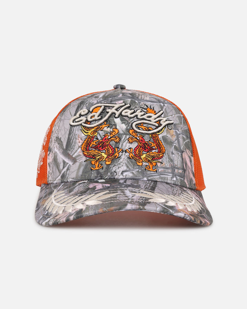 Ed Hardy Trucker Snapback Real Tree Camo | Culture Kings