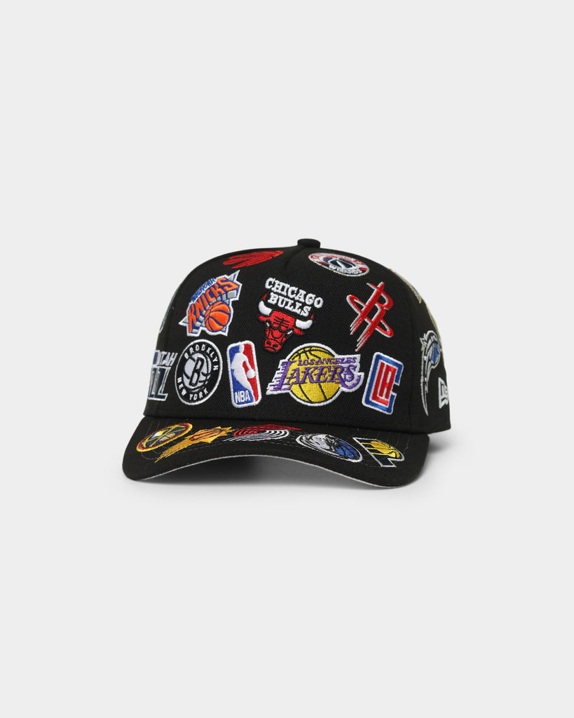 New Era NBA 'All Over League' 9FORTY K-Frame Snapback Black | Culture Kings