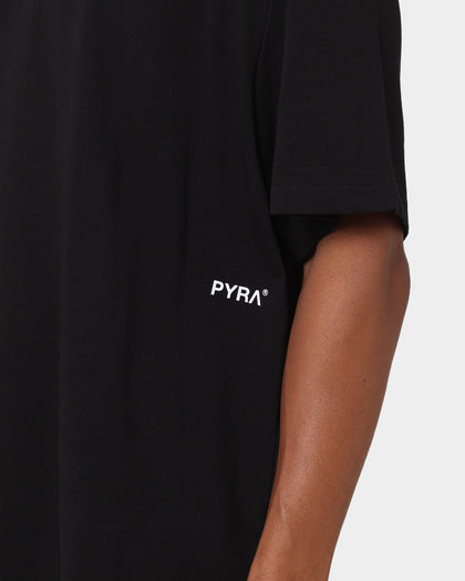 PYRA Micro Logo T-Shirt Black/White | Culture Kings