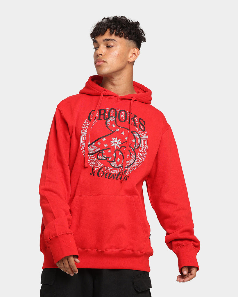 Crooks & Castles Gundana Hoodie Red | Culture Kings